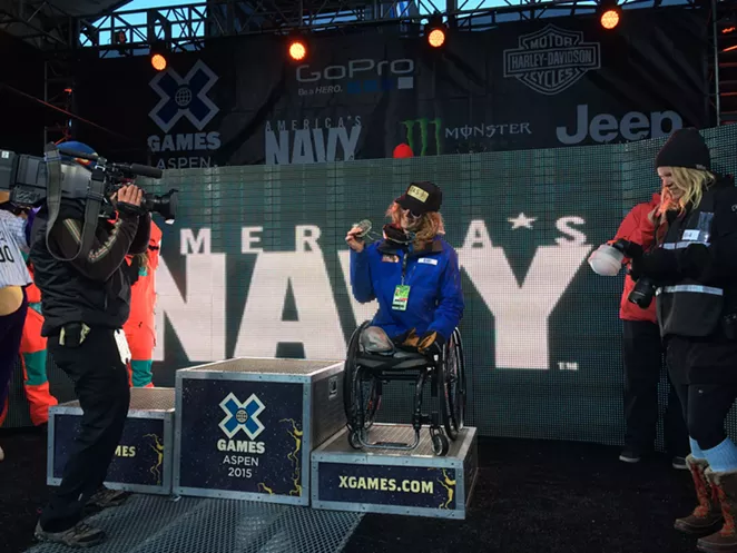 Local Mono-Skier Ravi Drugan Wins Bronze at Winter X-Games in Aspen ...