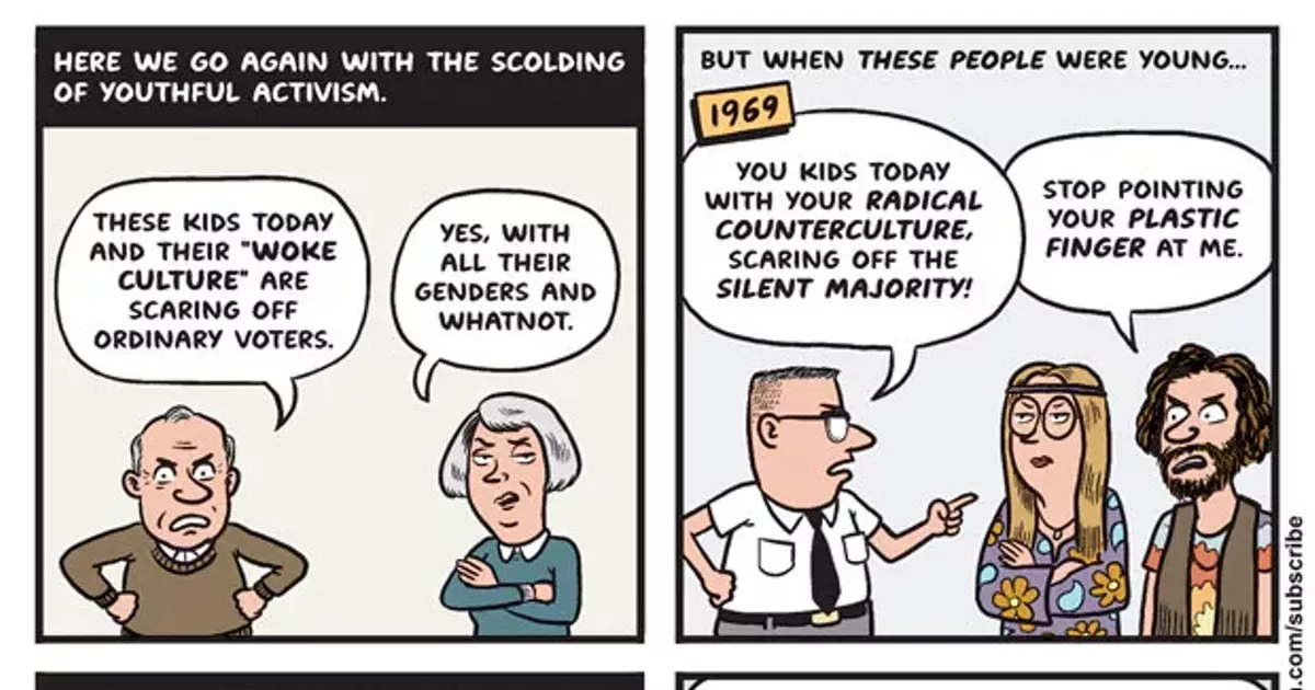 Here we go again with the scolding of youthful activism | The Source ...