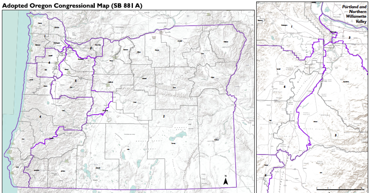 New Political Maps for Central Oregon | The Source Weekly - Bend, Oregon