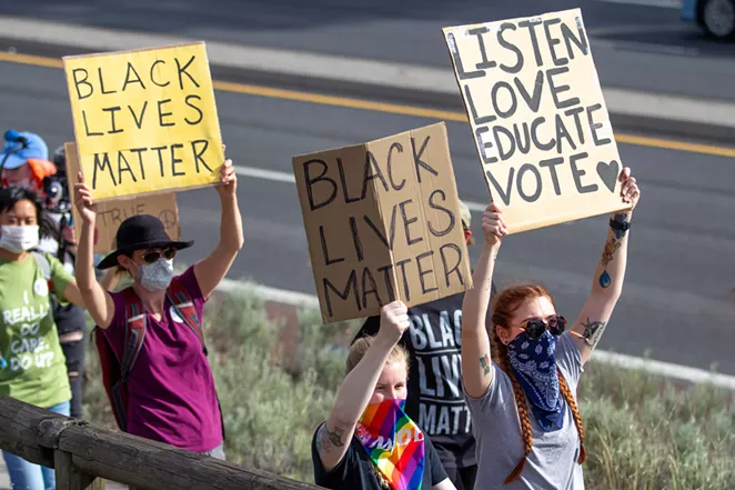 Take Back the Butte Protest | Bend | The Source Weekly - Bend, Oregon