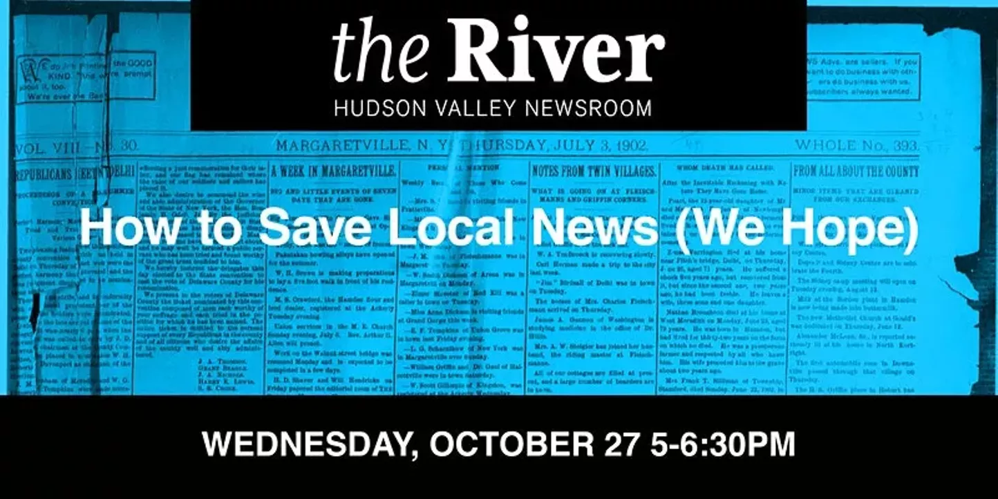 How to Save Local News (We Hope) | Events | Hudson Valley | Chronogram ...
