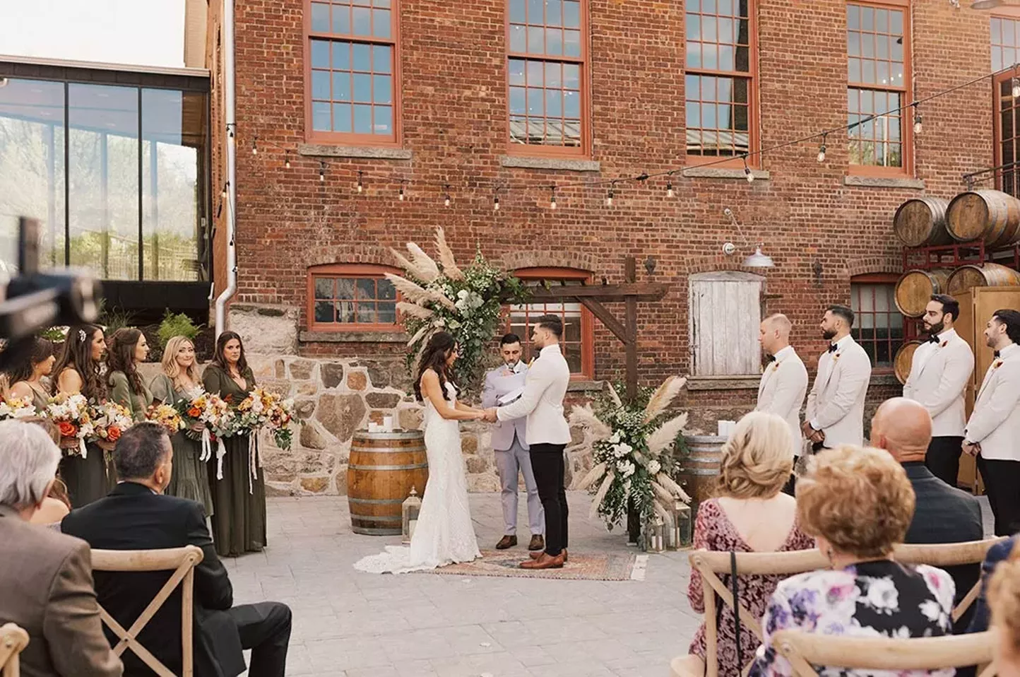 A Wine Country Wedding at City Winery Hudson Valley | Sponsored ...