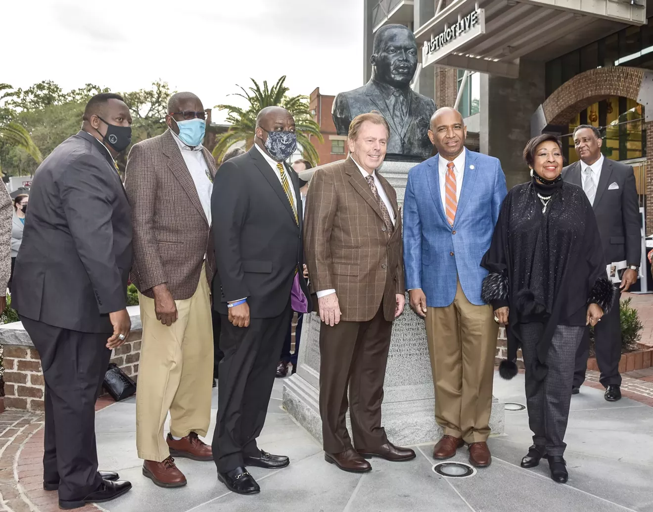 Plant Riverside District Unveils Martin Luther King Jr. Monument ...