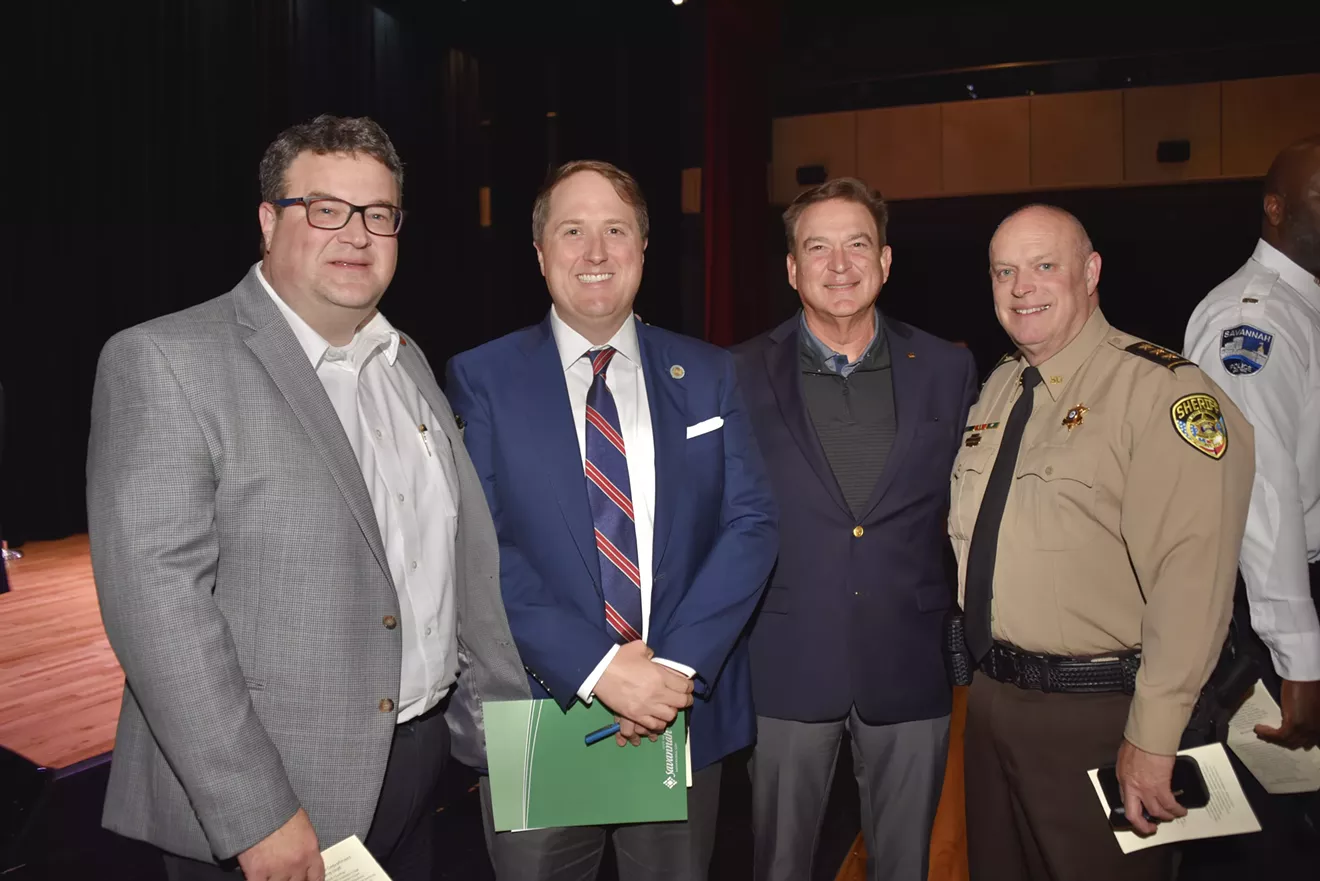 Savannah Police Department Swears In Police Chief Lenny Gunther ...