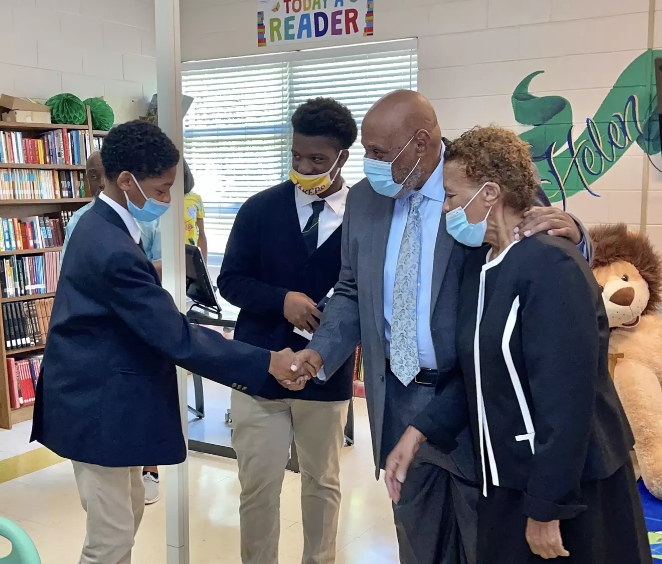 Helen S. Bennett Media Center Dedication at Ramah Junior Academy ...
