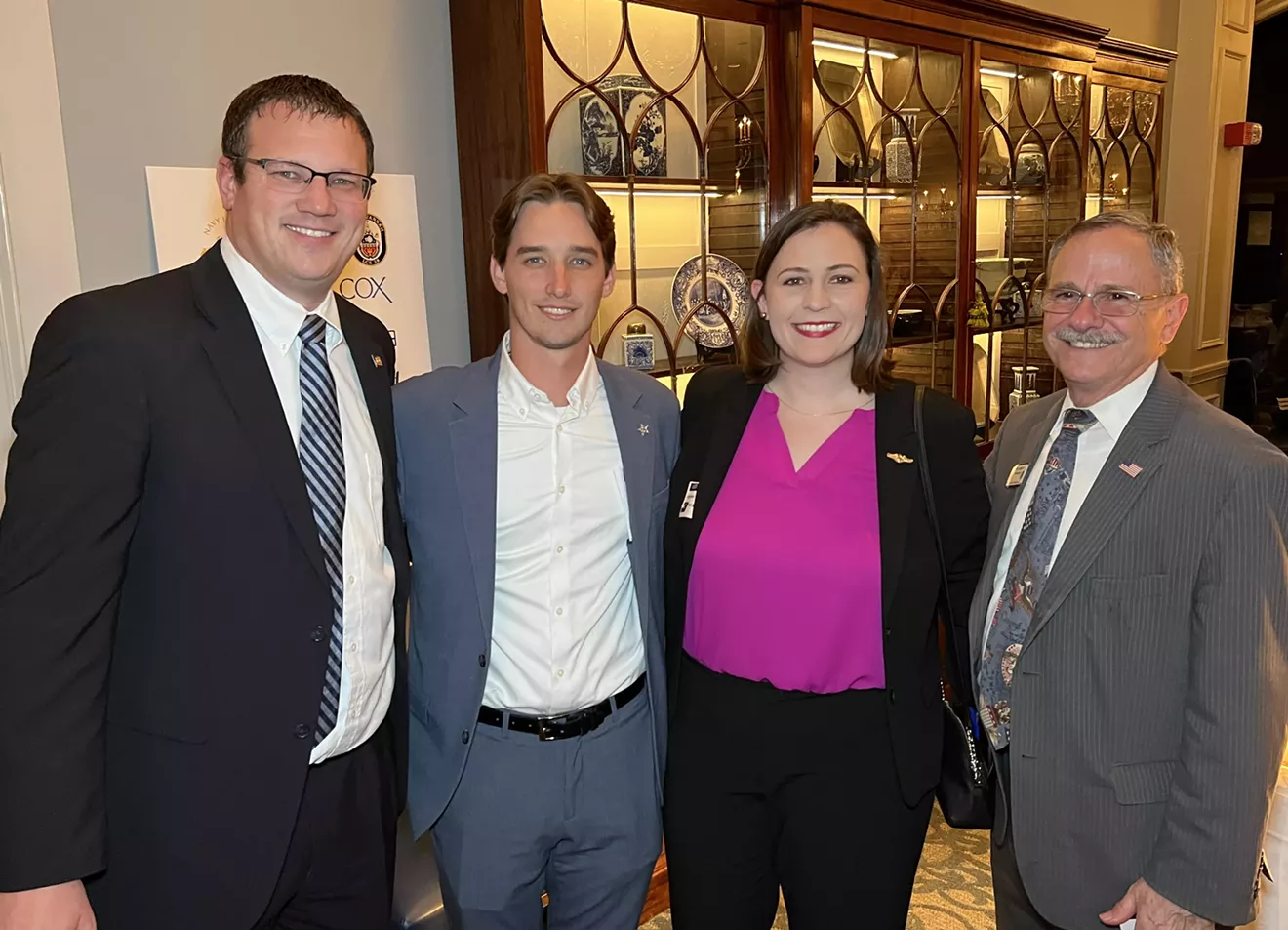 Savannah Navy League host Chairwoman Reception at the Chatham Club ...