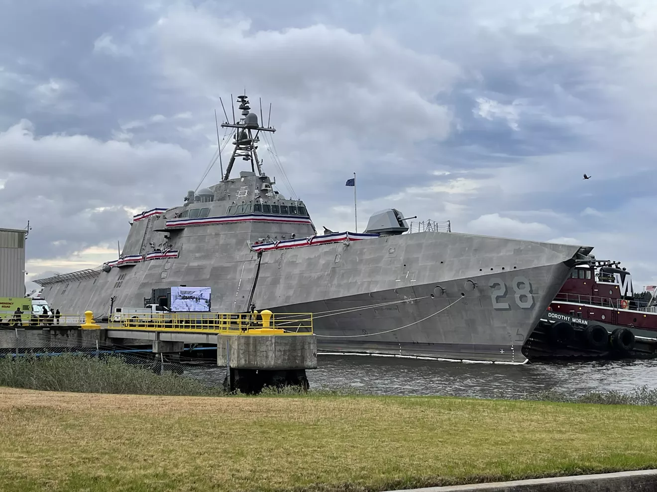USS Savannah Littoral Combat Ship LCS 28 Commissioning | Connect Savannah