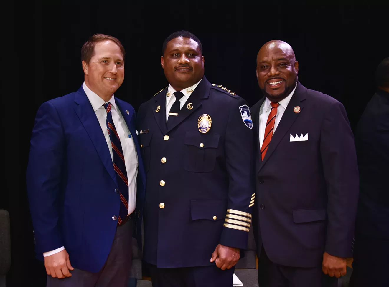 Savannah Police Department Swears In Police Chief Lenny Gunther ...