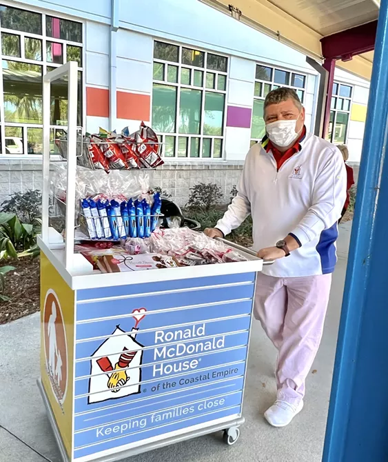 Ronald McDonald House Unveils Hospitality Cart, Carts with Hearts ...
