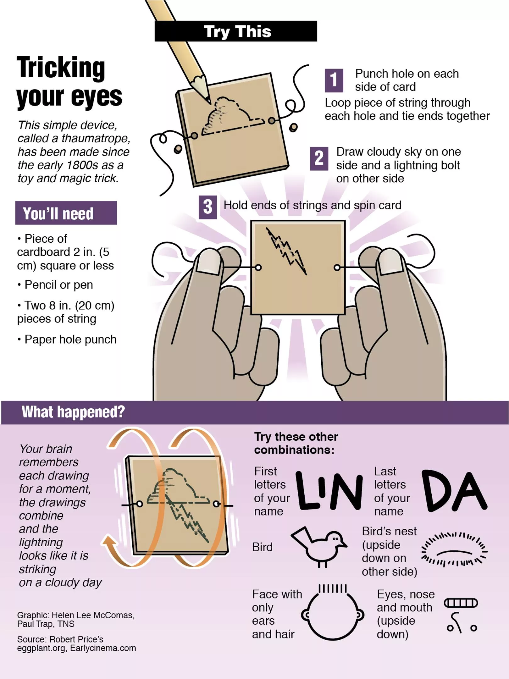 Try This: Tricking your eyes | Community & Lifestyle | Lewiston ...