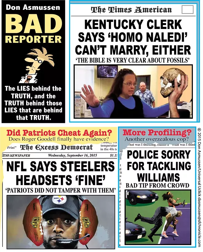 Bad Reporter for Sept. 18 | Cartoons | Lewiston | Inland 360: Where you ...