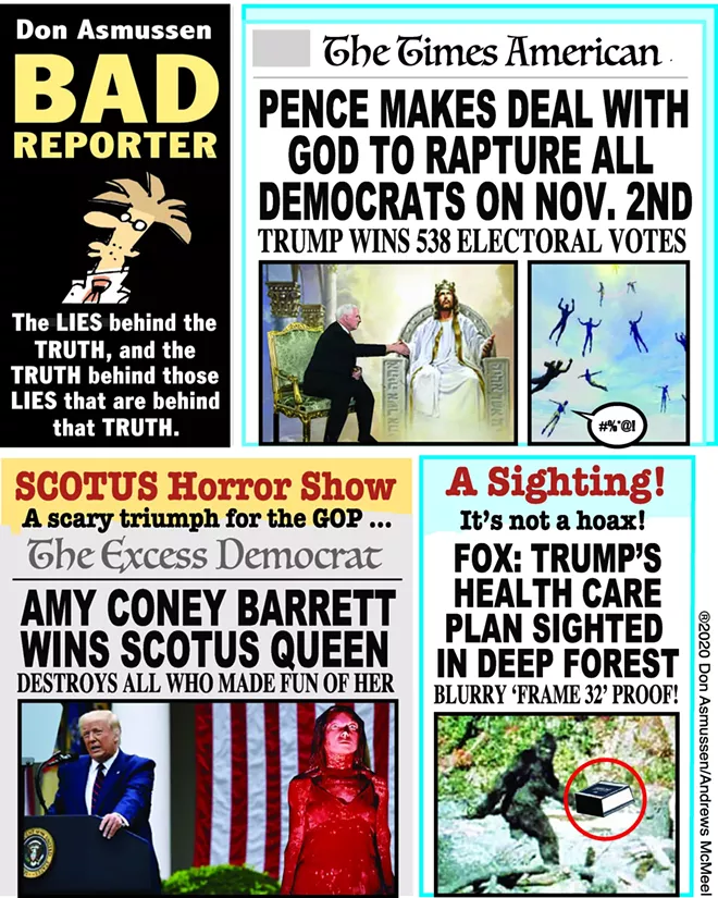 Bad reporter: Oct. 28 | Cartoons | Lewiston | Inland 360: Where you go ...