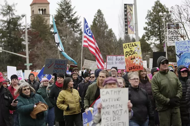 Spokane Women's Persistence March and Rally | Spokane | Slideshows ...