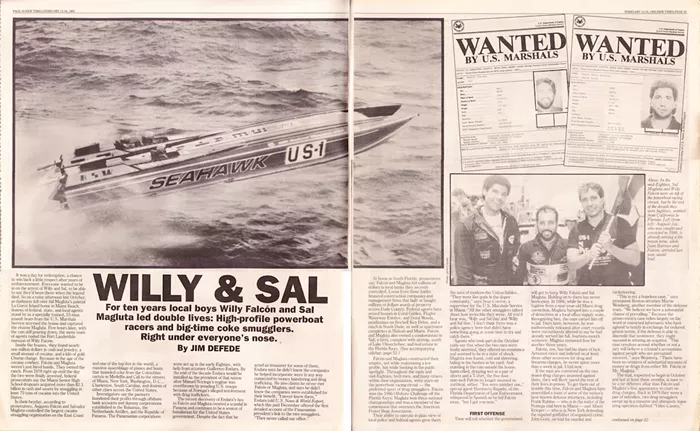 Willy Falcon and Sal Magluta: Rise of the Cocaine Cowboys | Miami New Times