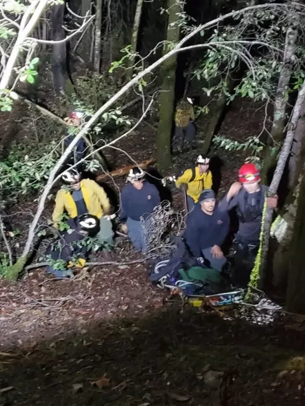Intense Effort to Rescue Injured Hoopa Forestry Service Worker | News Blog