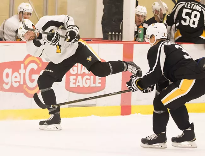 Penguins practice at the UPMC Lemieux Sports Complex | Pittsburgh ...
