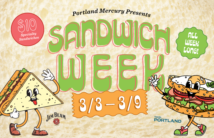 Happening RIGHT NOW... the Delicious Fun of the Mercury's SANDWICH WEEK ...