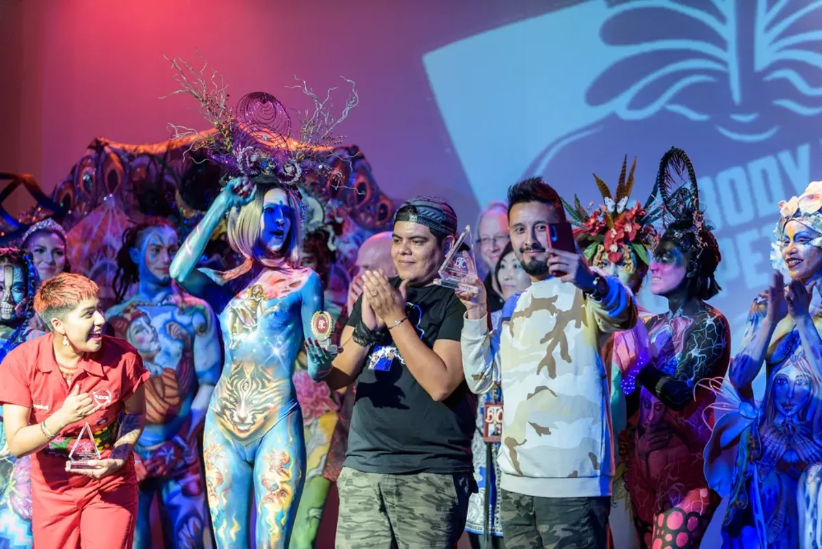 Sexy, Colorful Moments from the 2019 Texas Body Paint Competition | San ...