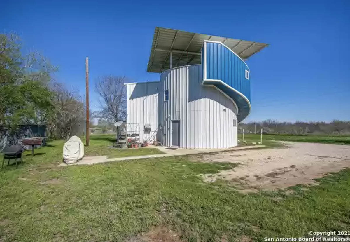 A crazy solar-powered silo home with a rooftop deck is for sale in ...