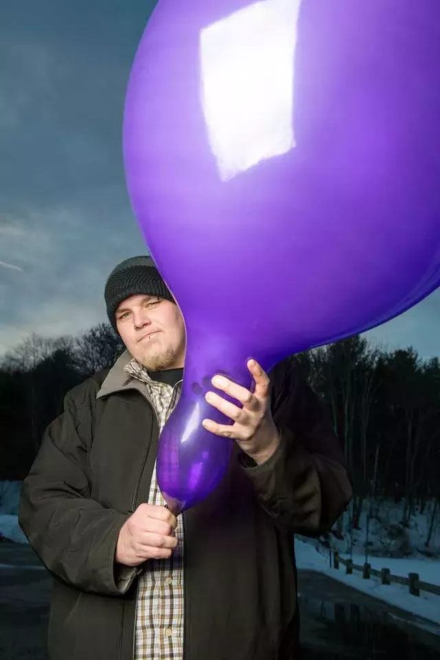 How A Balloon Fetish Inflates A Rutland Mans Life Sex Romance Seven Days Vermonts