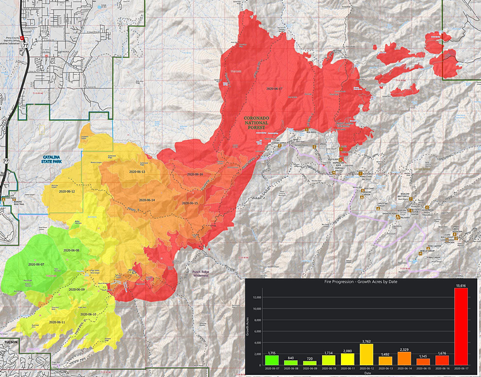 Summerhaven Still Spared but Bighorn Fire at Now at 30,000 Acres | The ...
